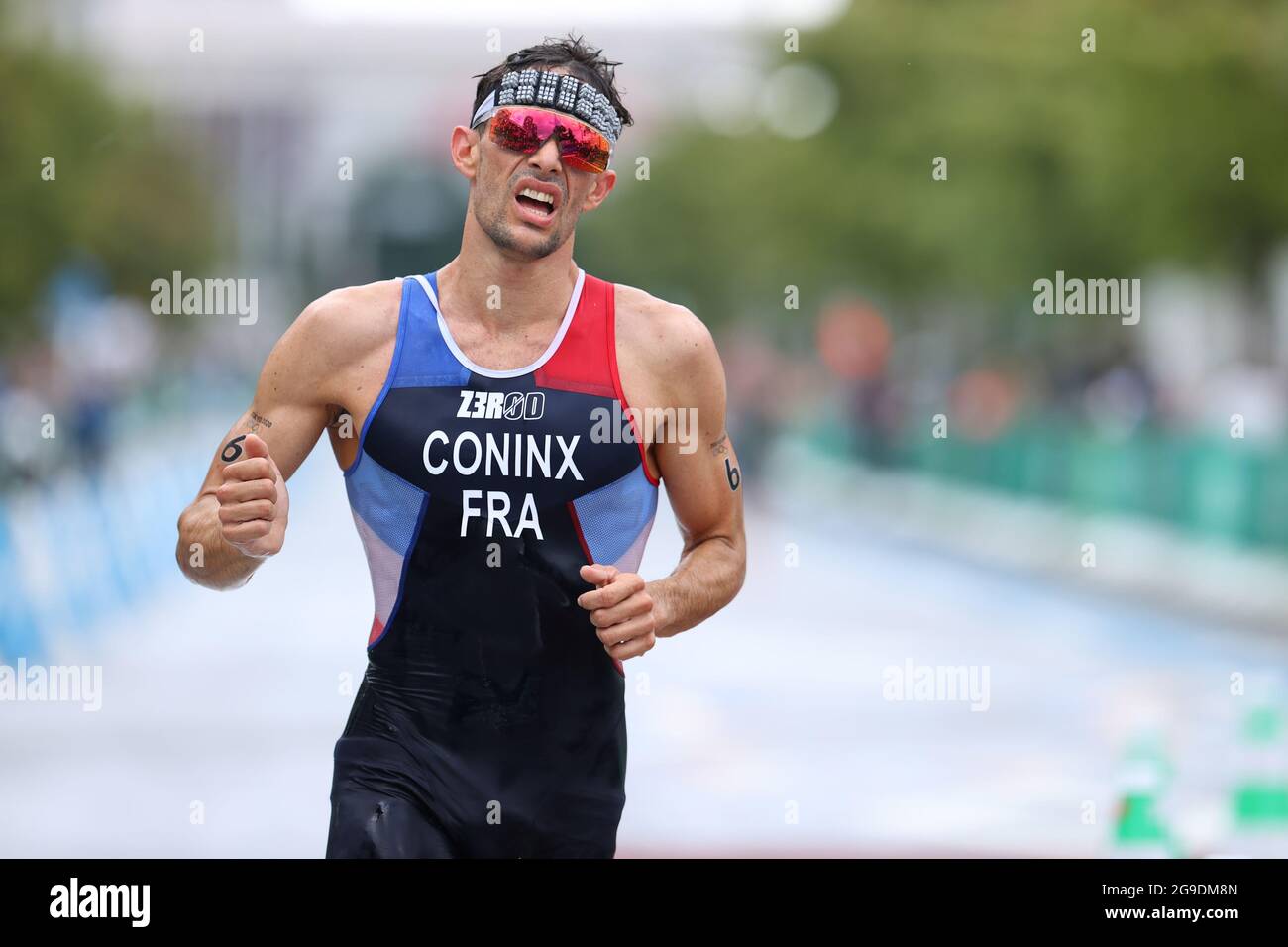 Tokyo, Japan. 26th July, 2021. Dorian Coninx (FRA) Triathlon : Men's ...