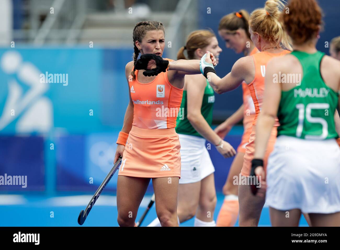 TOKYO, JAPAN - JULY 26: Maria Verschoor of the Netherlands during the ...