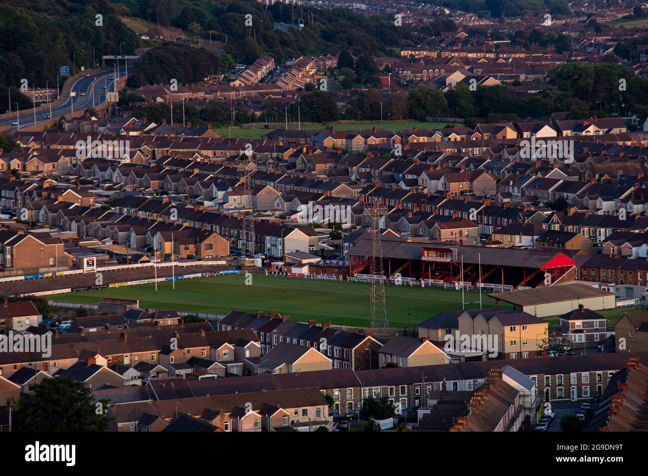 A view of Aberavon RFC's Talbpt Athletic Ground on the 20th July 2021 ...