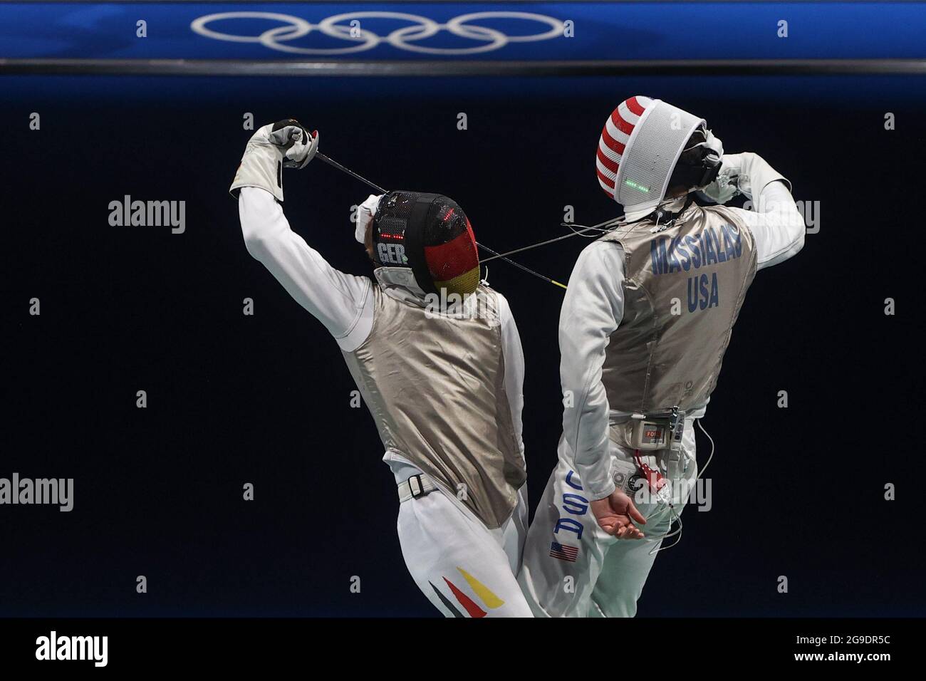Chiba, Japan. 26th July, 2021. Fencing: Olympics, preliminaries, foil ...