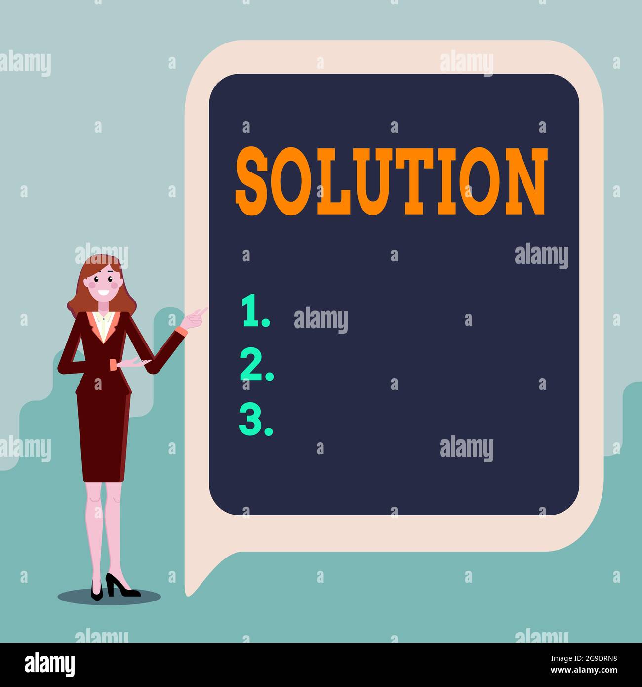 Handwriting text Solution. Internet Concept the ways to solve a problem ...