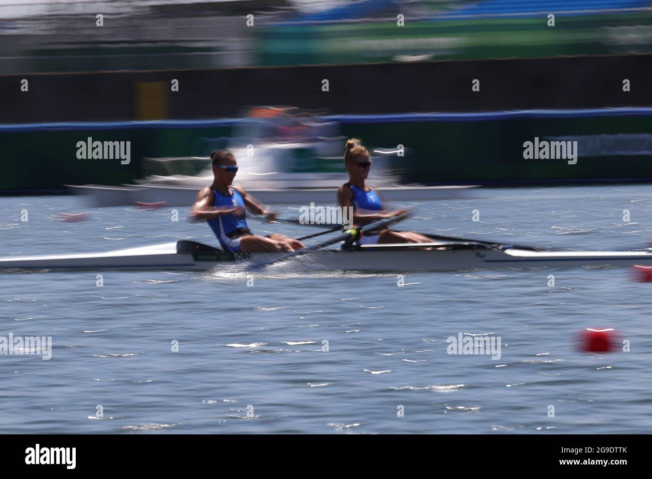 Tokyo, Japan. 25th July, 2021. KYRIDOU Maria & BOURMPOU Christina ...