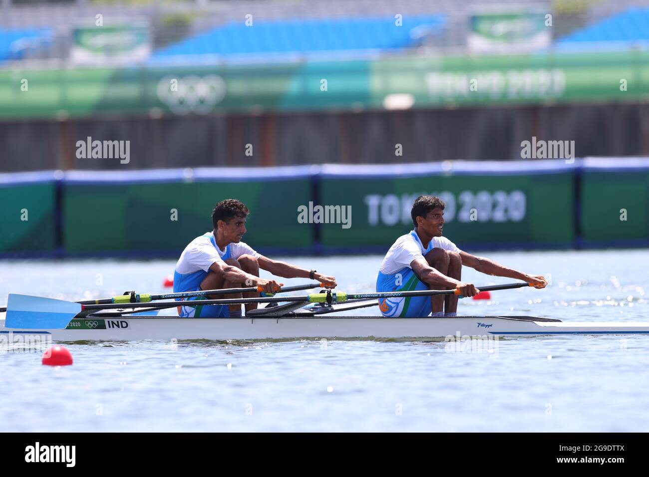 Tokyo, Japan. 25th July, 2021. LAL JAT Arjun & SINGH Arvind (IND ...