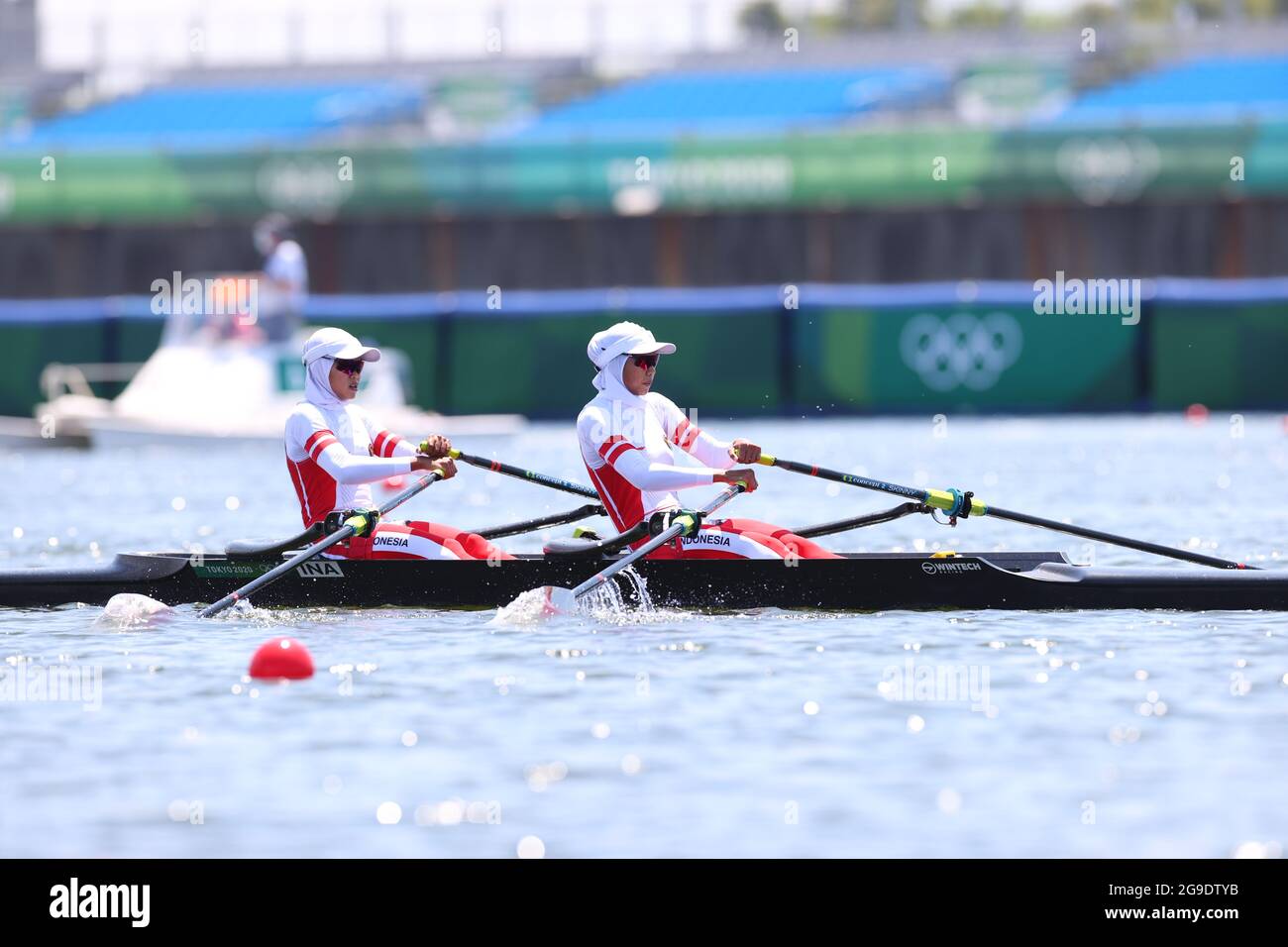 Tokyo, Japan. 25th July, 2021. PUTRI Mutiara & PUTRI Melani (INA ...