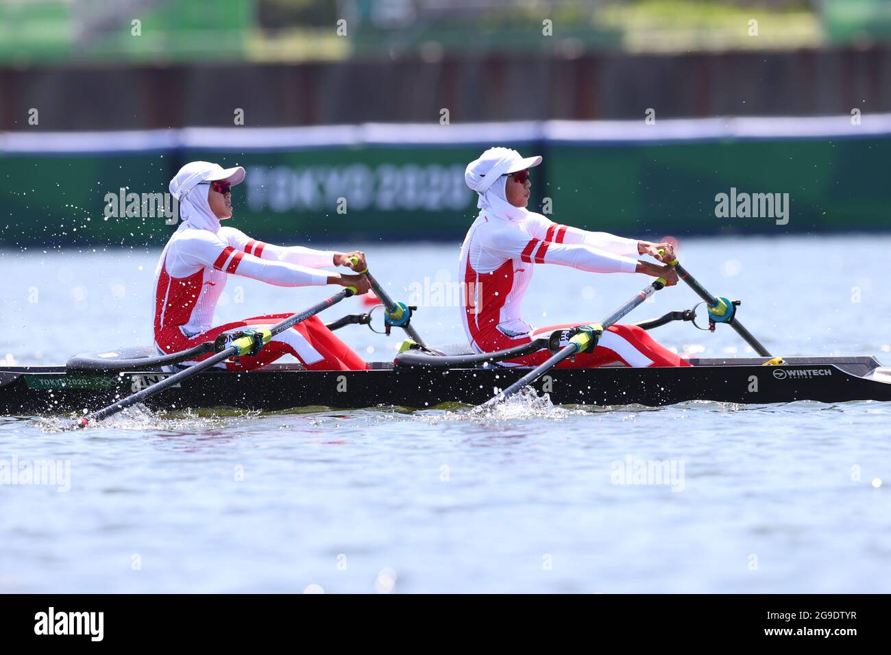 Tokyo, Japan. 25th July, 2021. PUTRI Mutiara & PUTRI Melani (INA ...