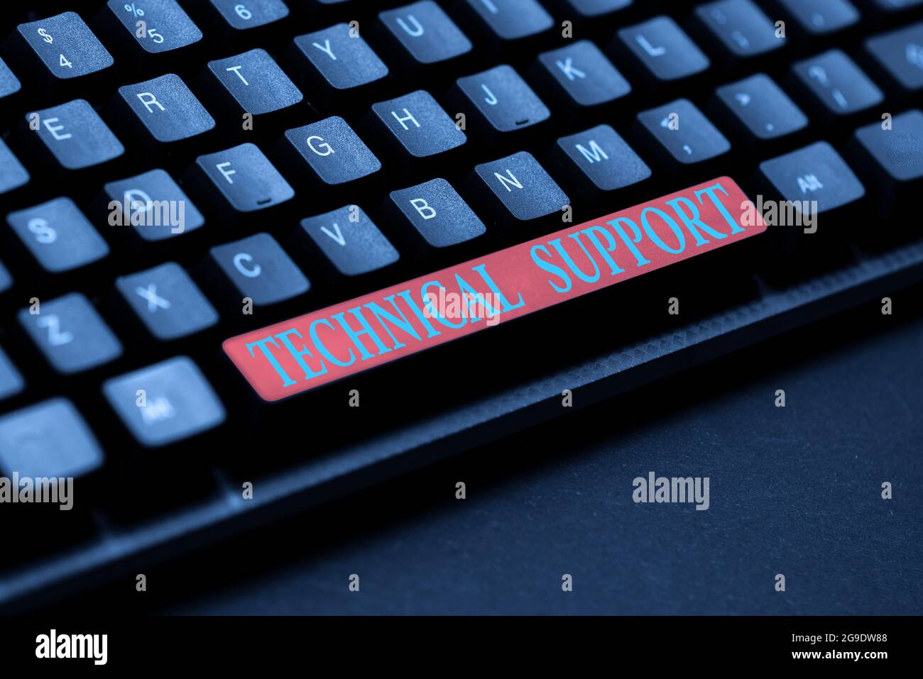 Conceptual caption Technical Support. Concept meaning a service ...