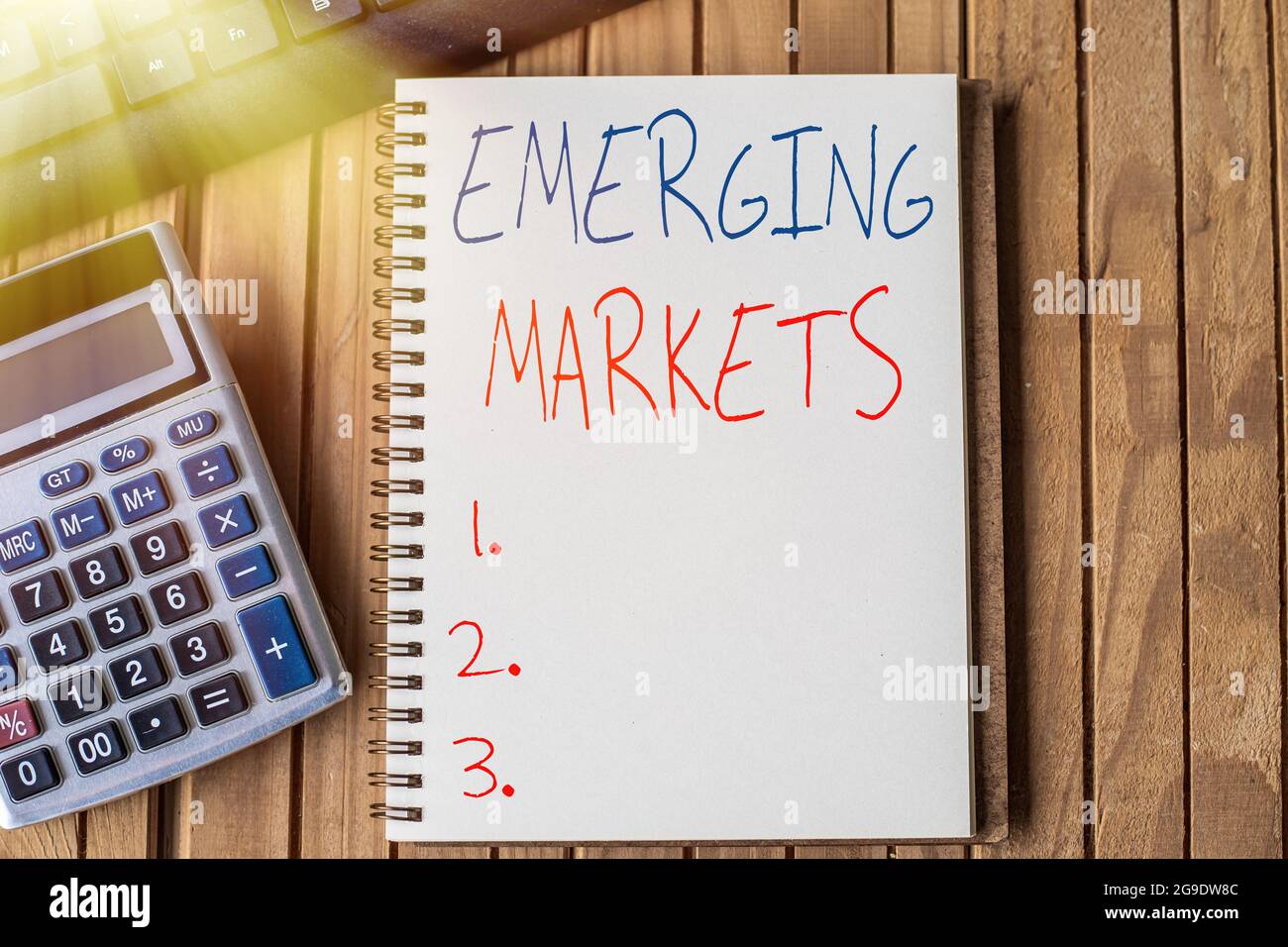 Handwriting text Emerging Markets. Conceptual photo nations that are ...