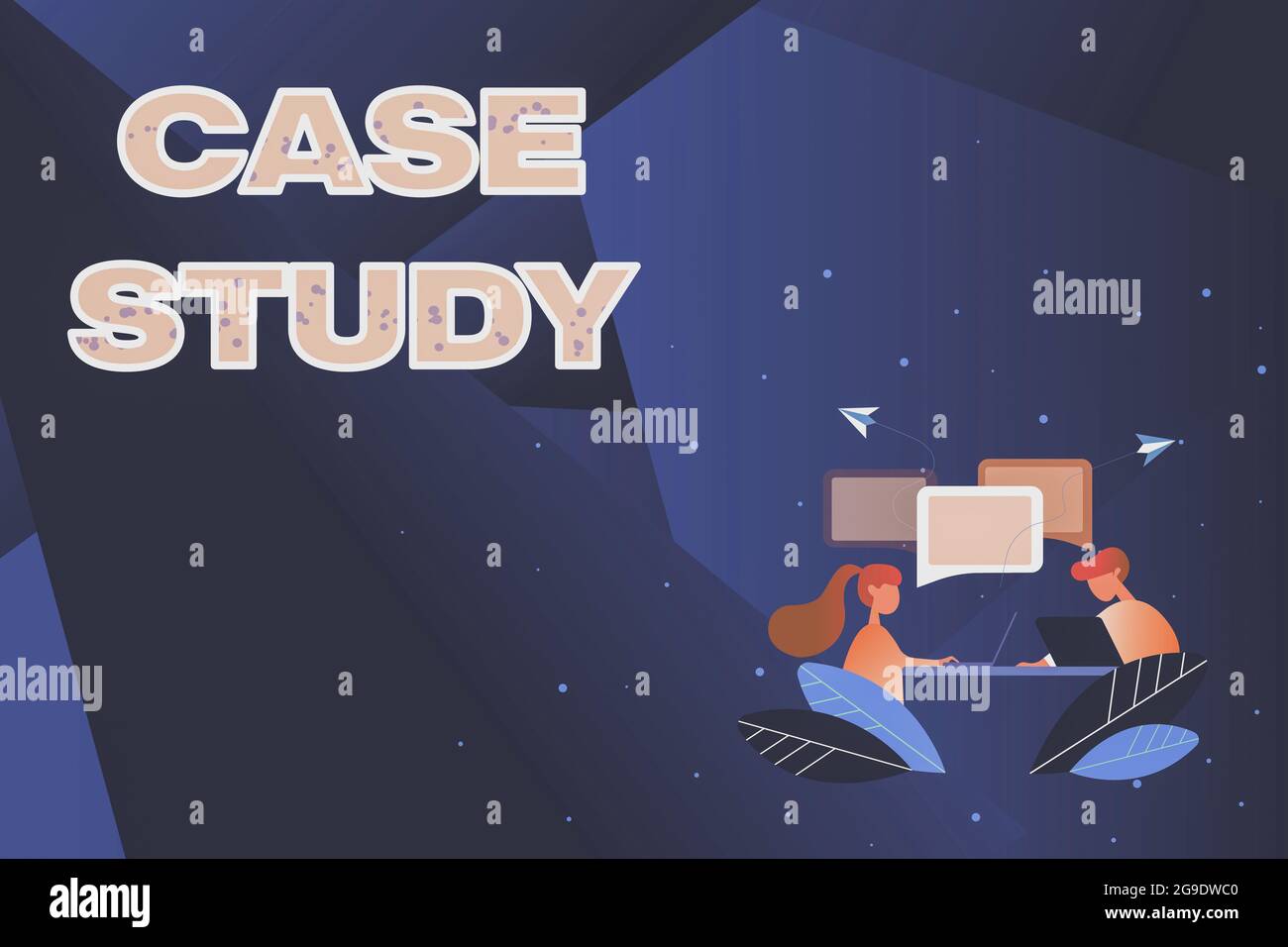 Handwriting text Case Study. Business showcase analysis and a specific ...