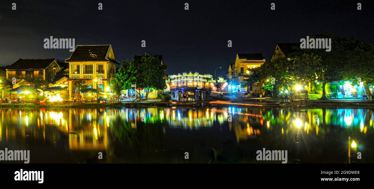Nice Hoi An ancient town in Quang Nam province central Vietnam Stock ...