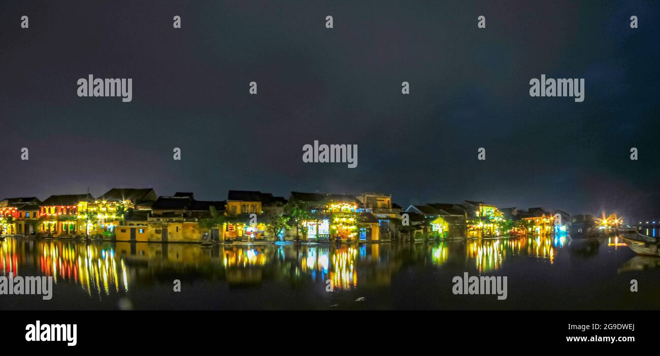 Nice Hoi An ancient town in Quang Nam province central Vietnam Stock ...