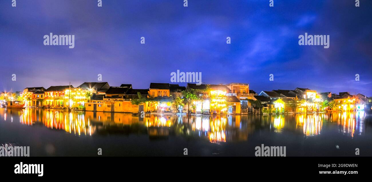 Nice Hoi An ancient town in Quang Nam province central Vietnam Stock ...