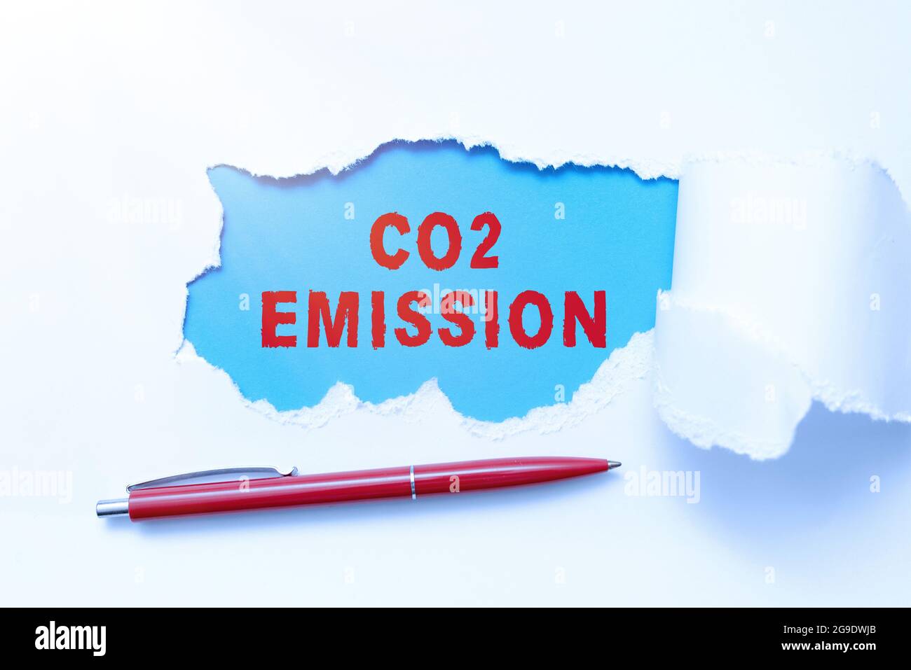 Writing displaying text Co2 Emission. Business approach Releasing of ...