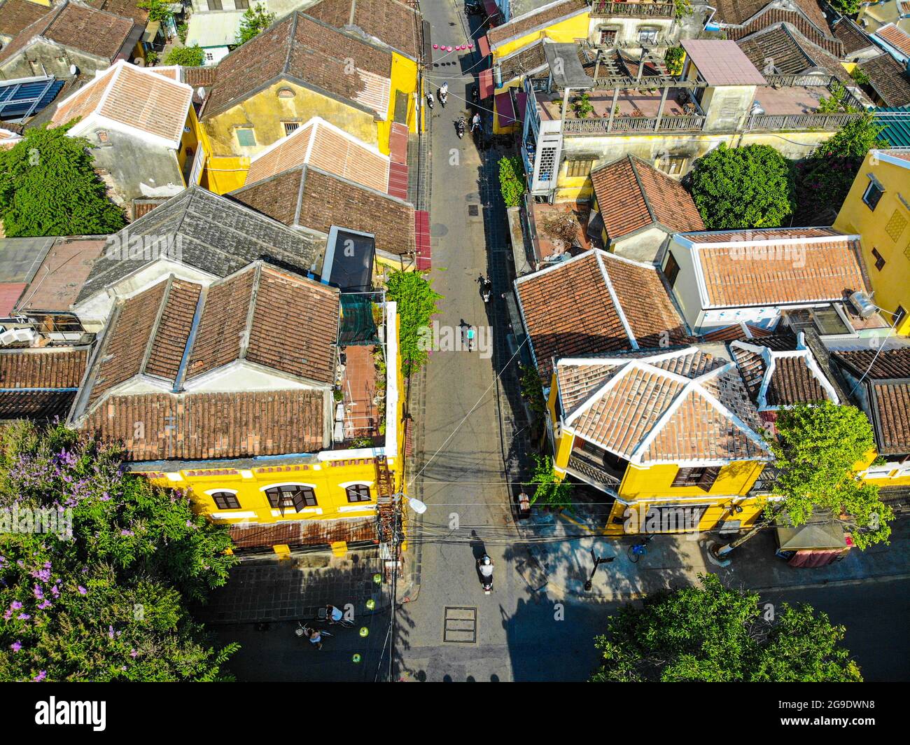 Nice Hoi An ancient town in Quang Nam province central Vietnam Stock ...