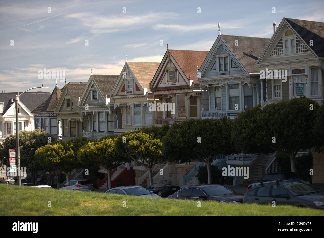 The beautiful painted ladies in San Francisco Stock Photo - Alamy