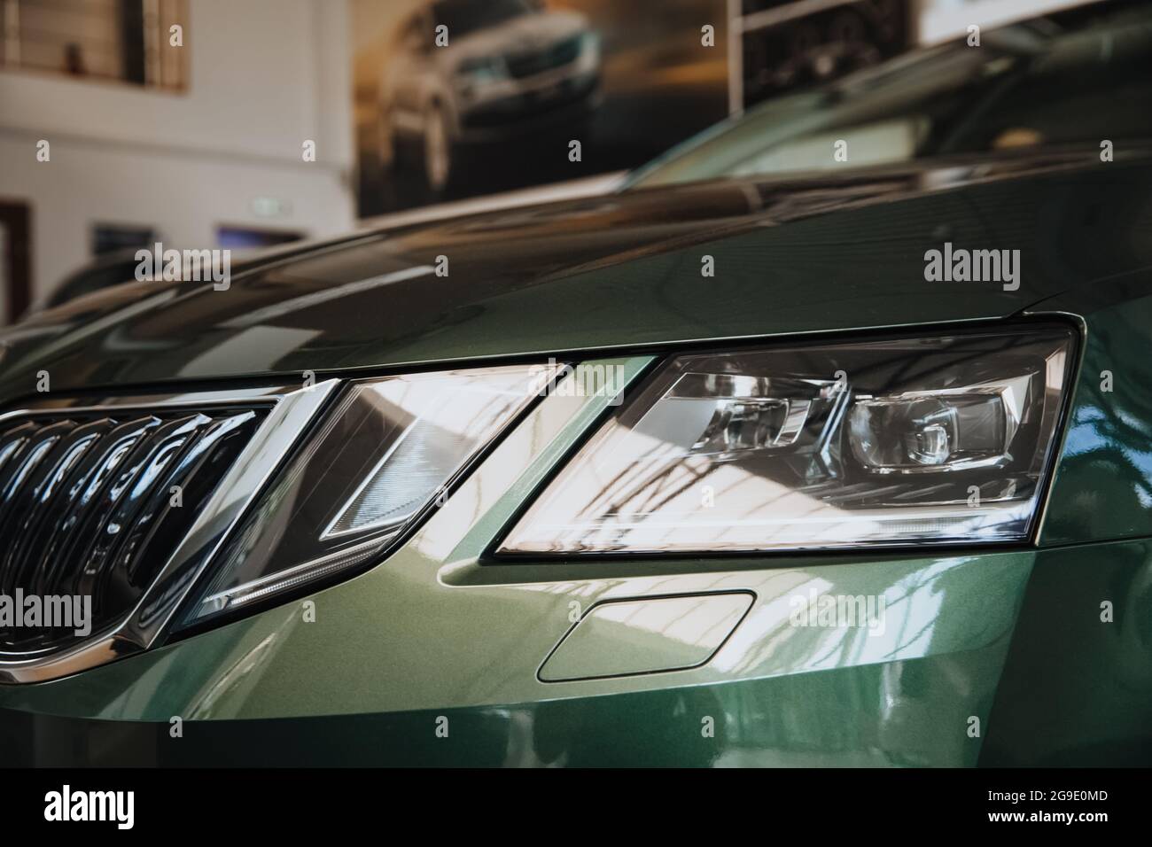 Futuristic headlight hi-res stock photography and images - Alamy