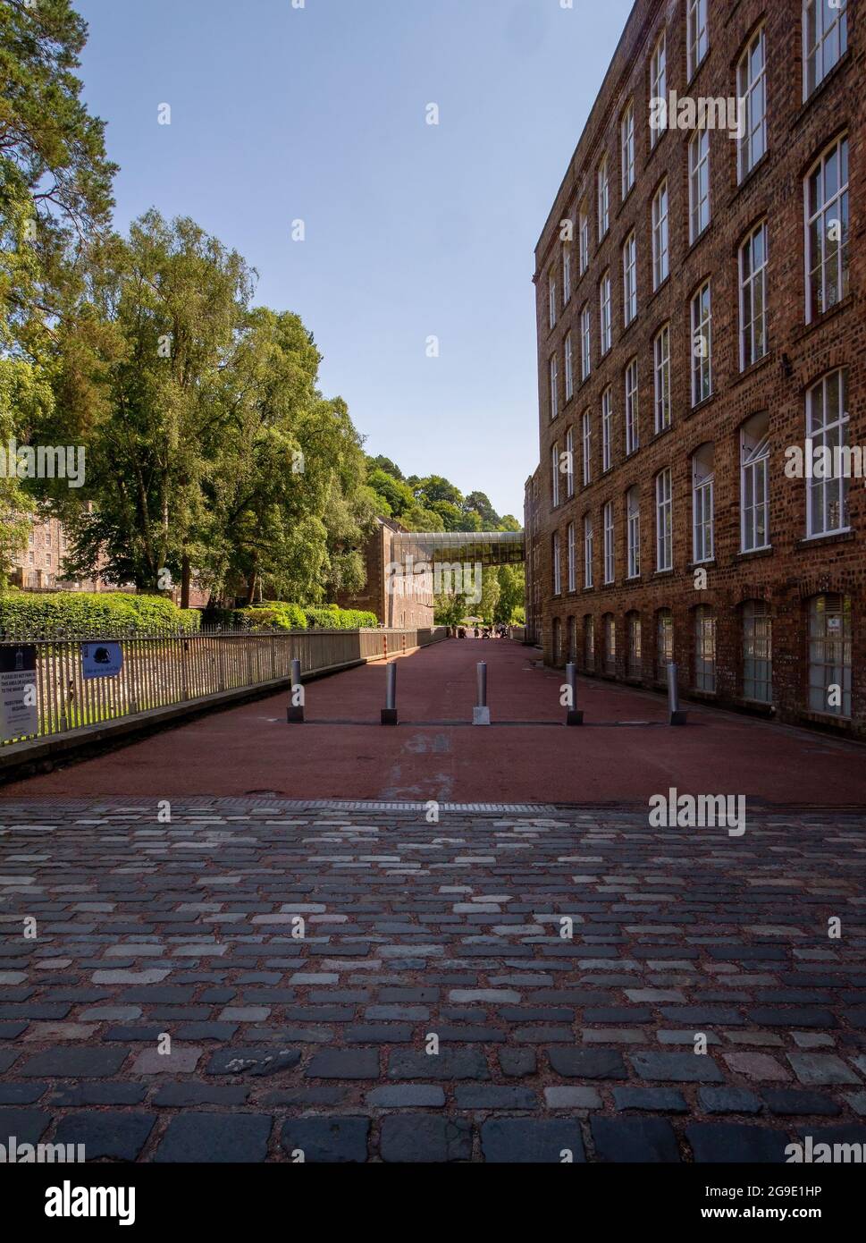 New Lanark village is a Enesco World Heritage Site, New Lanark ...