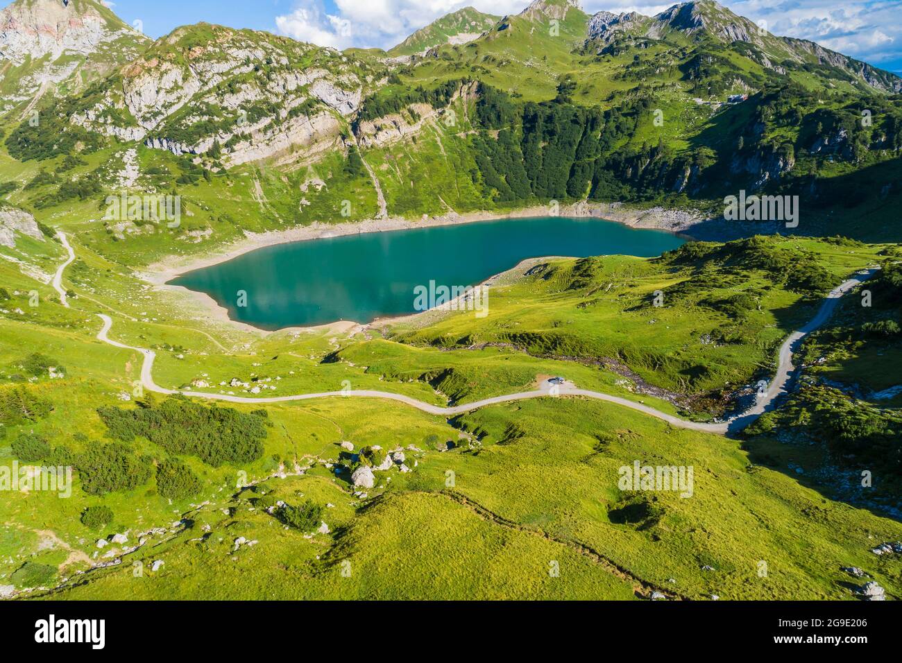 Formarinsee, Lech, Vorarlberg Stock Photo - Alamy