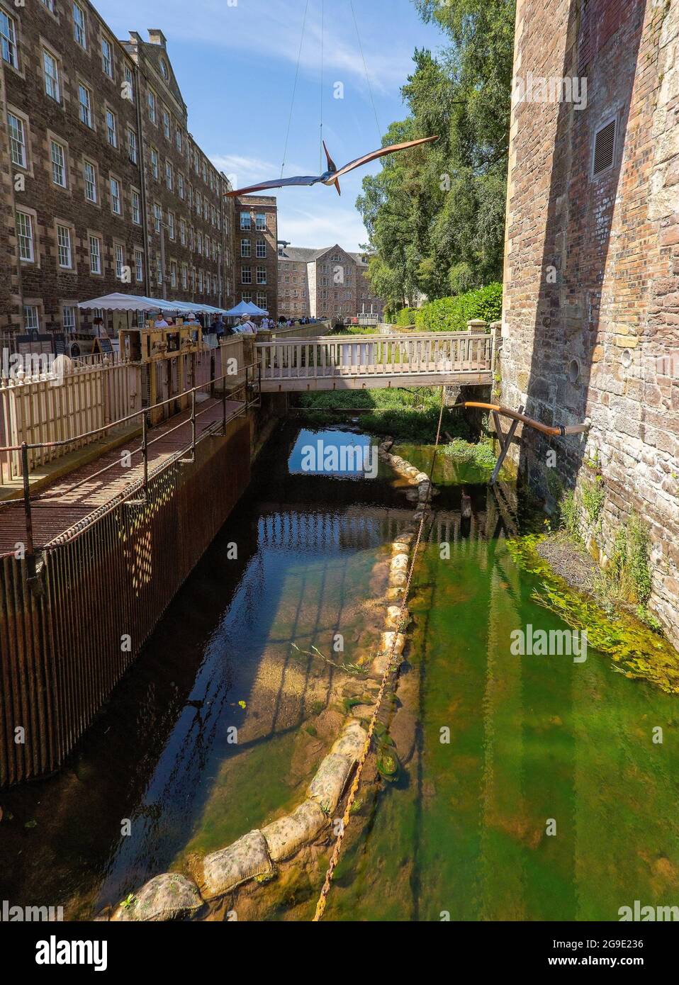 New Lanark village is a Heritage site preserved in time and is a ...