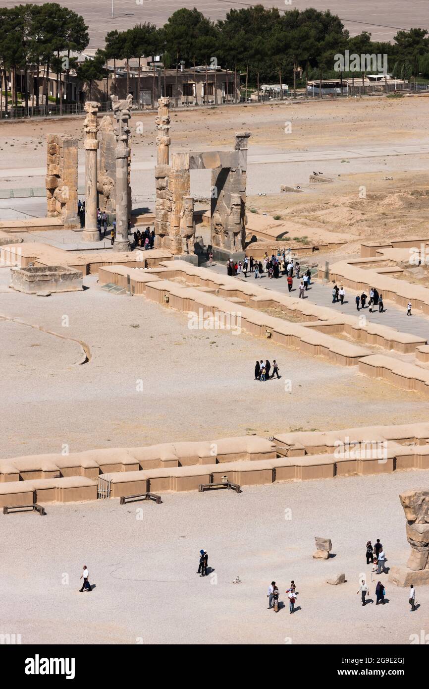 Persepolis, Gate of all nations(Xerxes gate), ancient capital of ...