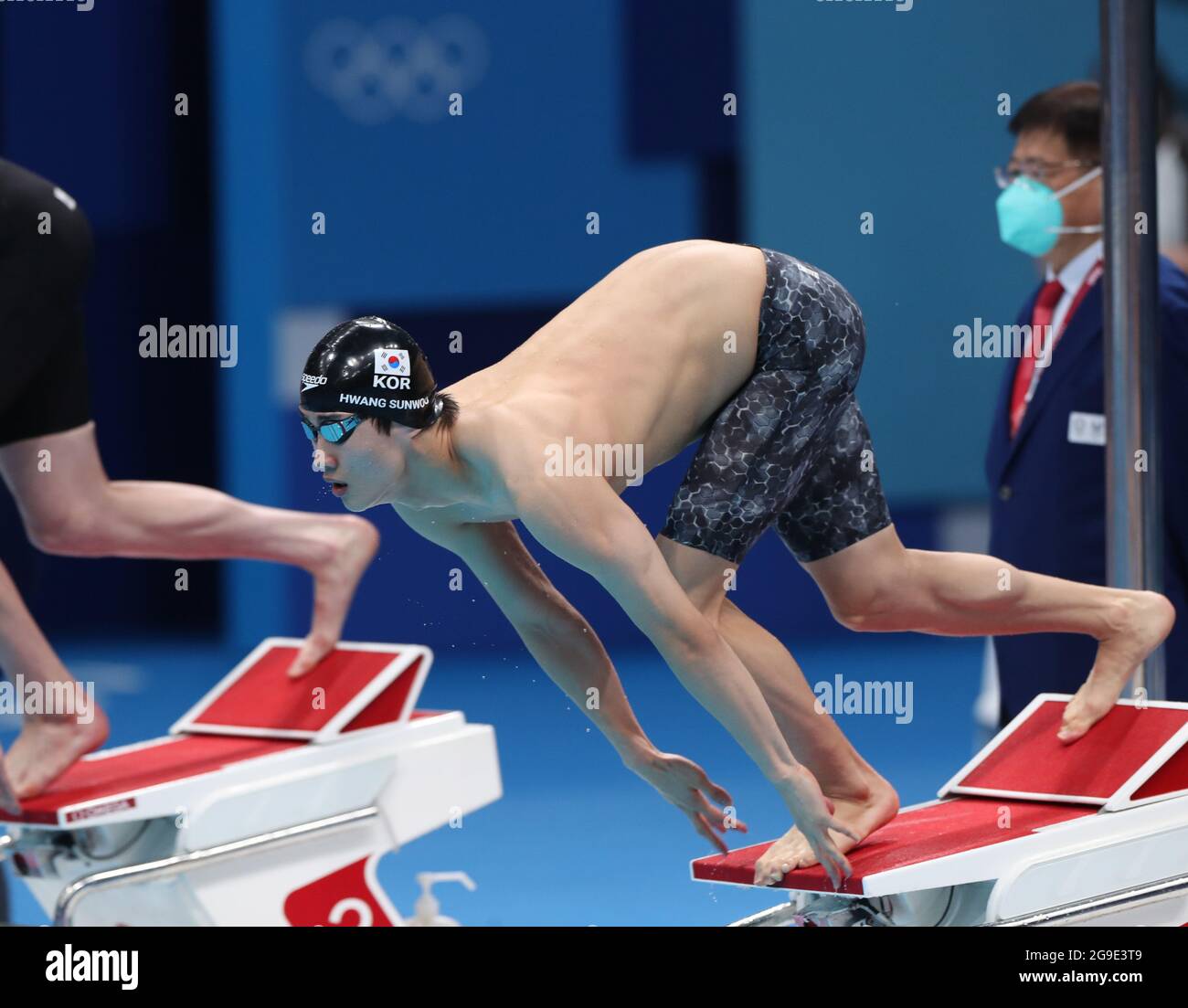 Tokyo, Japan. 26th July, 2021. Hwang Sun Woo of South Korea competes ...