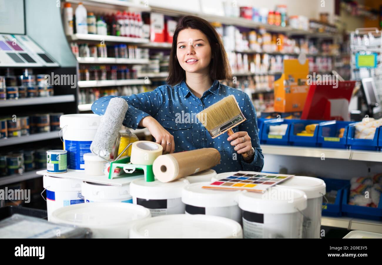 Paint and supplies hi-res stock photography and images - Alamy