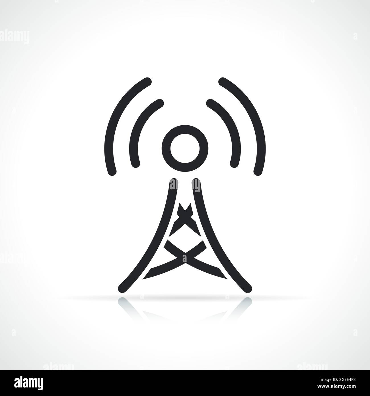 Antenna vector vectors hi-res stock photography and images - Alamy