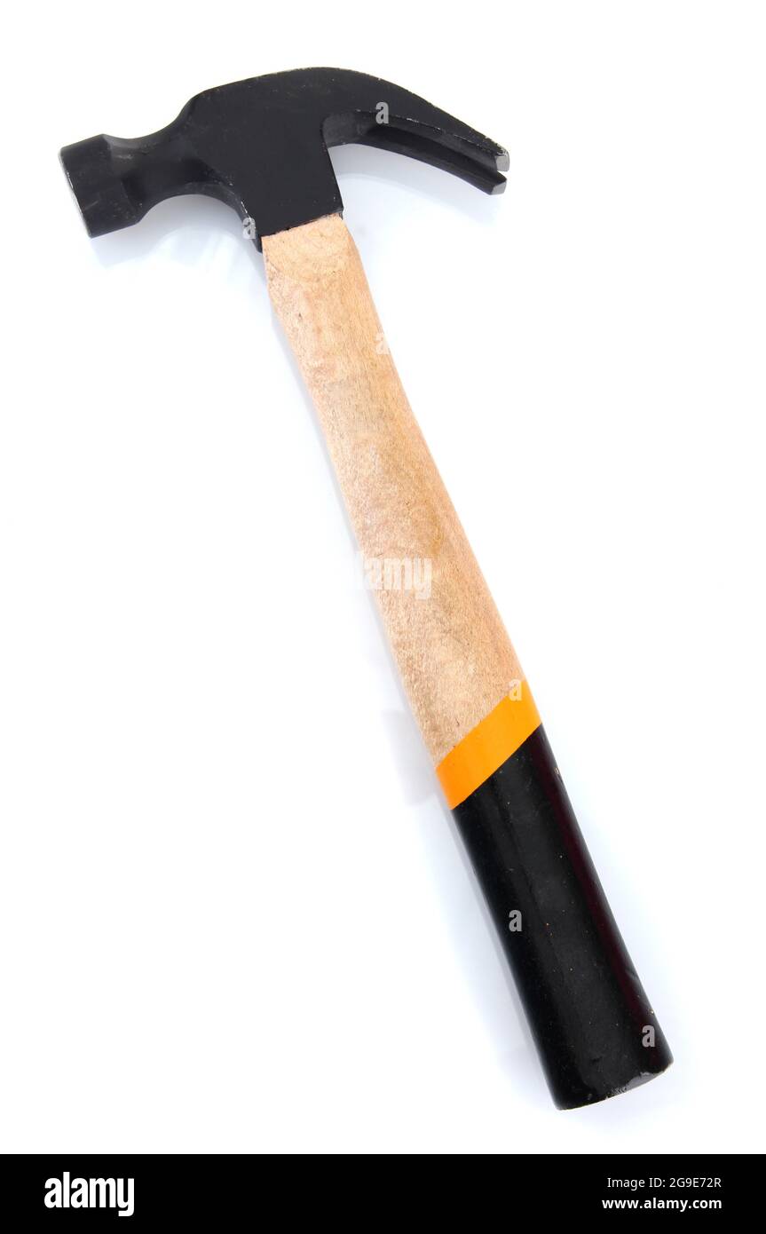 Hammer, isolated on white Stock Photo - Alamy