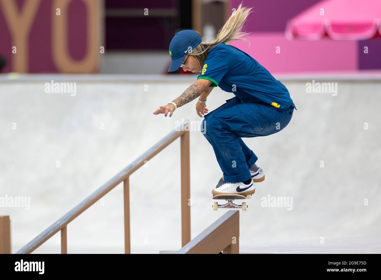 T'QUIO, TO - 26.07.2021: TOKYO 2020 OLYMPIAD TOKYO - Brazilian skater ...