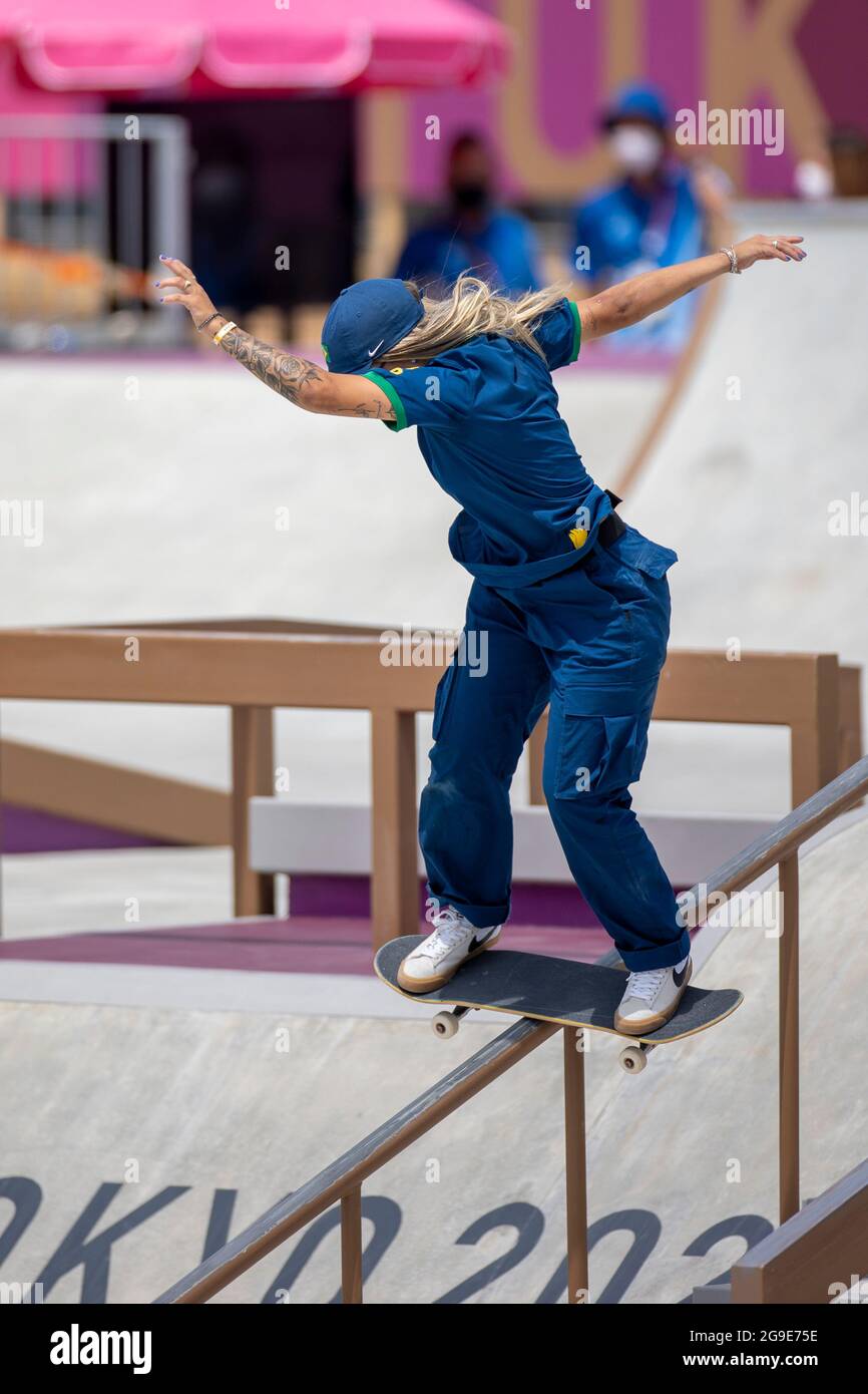 T'QUIO, TO - 26.07.2021: TOKYO 2020 OLYMPIAD TOKYO - Brazilian skater ...