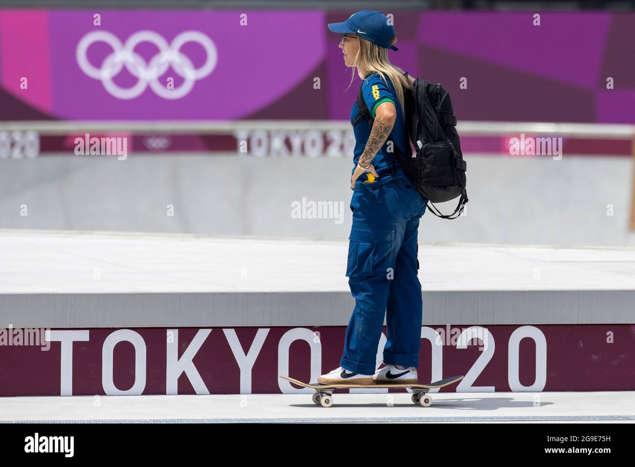 T'QUIO, TO - 26.07.2021: TOKYO 2020 OLYMPIAD TOKYO - Brazilian skater ...