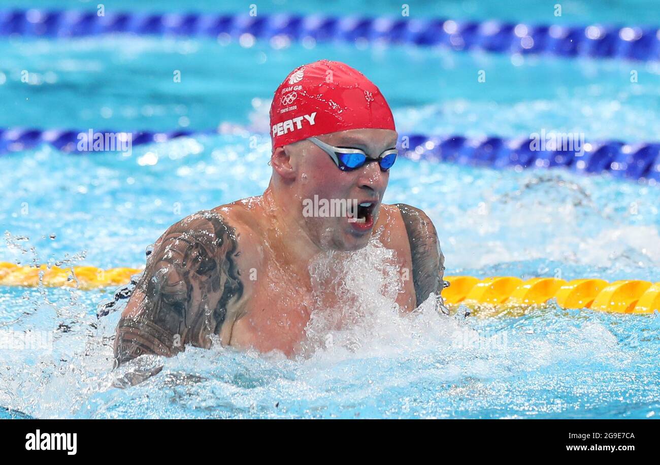 Adam peaty olympic 2021 hi-res stock photography and images - Alamy