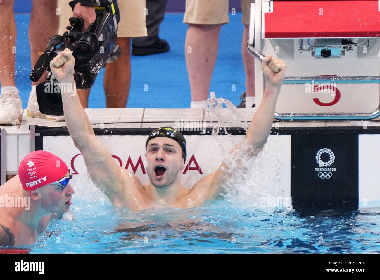 Tokyo, Japan. 26th July, 2021. Second-placed Arno Kamminga of ...