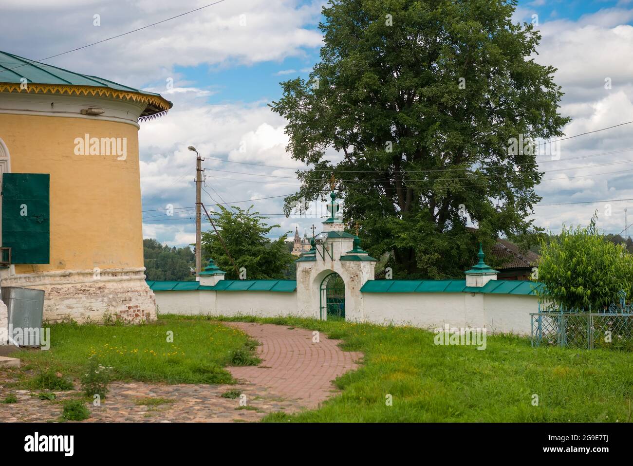 View of the Church of the Savior Image Not Made by Hands and the ...
