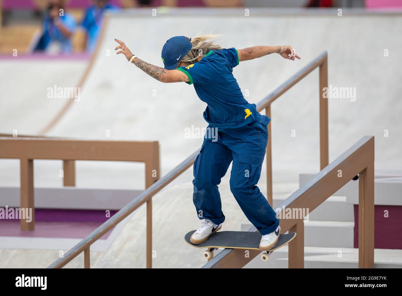 TÓQUIO, TO - 26.07.2021: TOKYO 2020 OLYMPIAD TOKYO - Brazilian skater ...