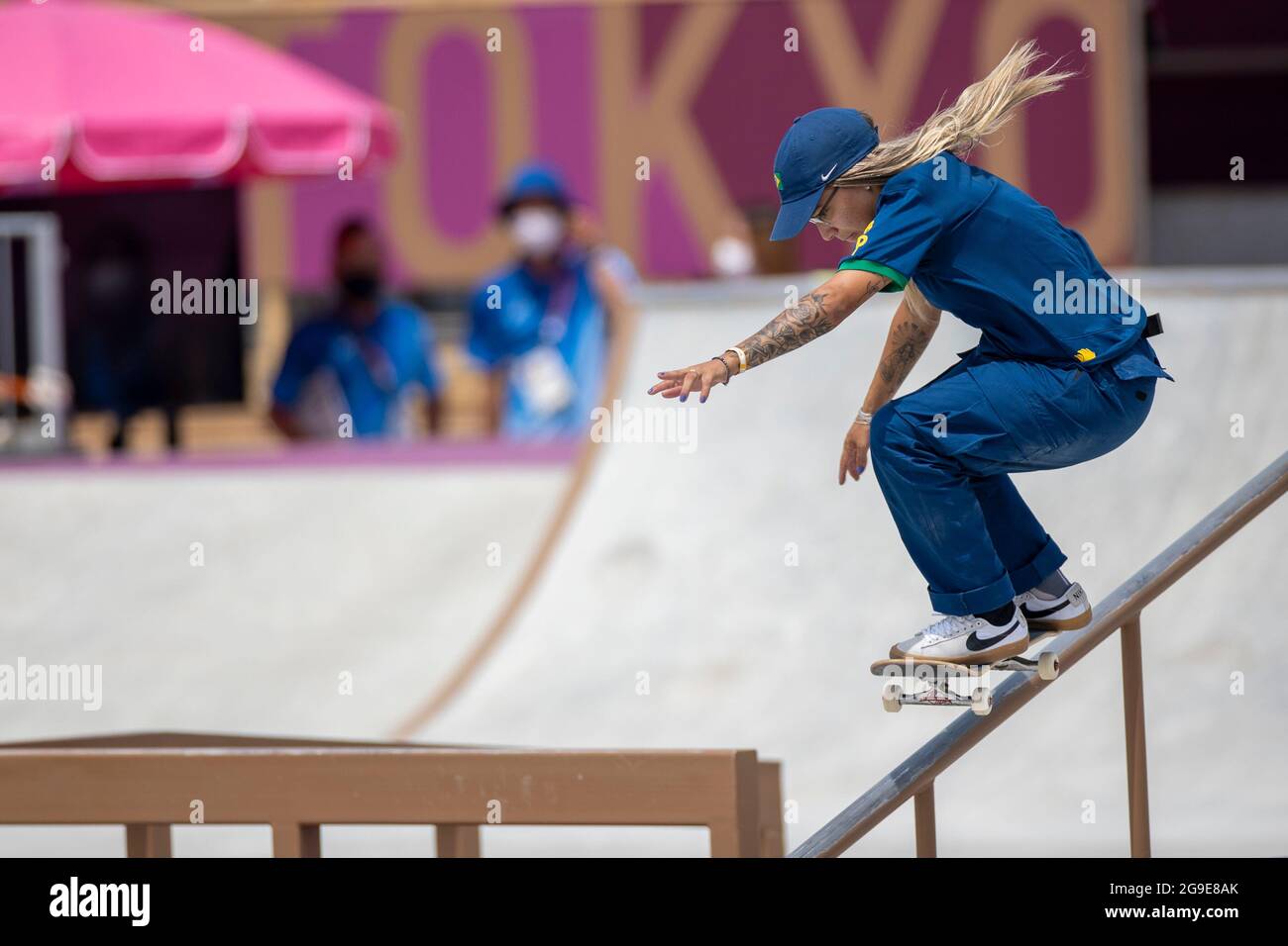 TÓQUIO, TO - 26.07.2021: TOKYO 2020 OLYMPIAD TOKYO - Brazilian skater ...