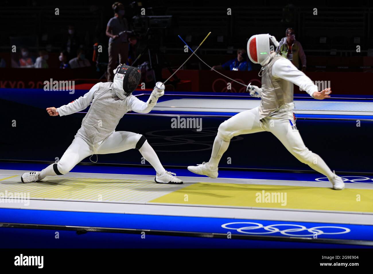 Chiba, Japan. 26th July, 2021. (L to R) Kyosuke Matsuyama (JPN), PAUTY ...