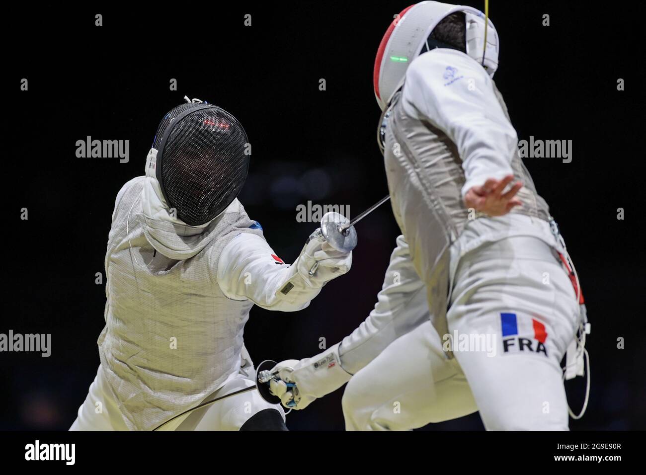 Chiba, Japan. 26th July, 2021. (L to R) Kyosuke Matsuyama (JPN), PAUTY ...