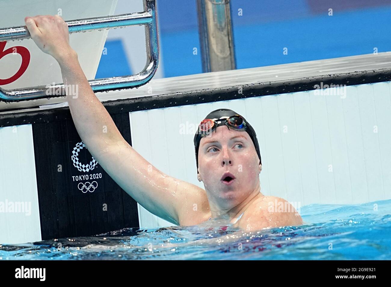 Tokio, Japan. 26th July, 2021. Swimming: Olympics, women, 100m ...