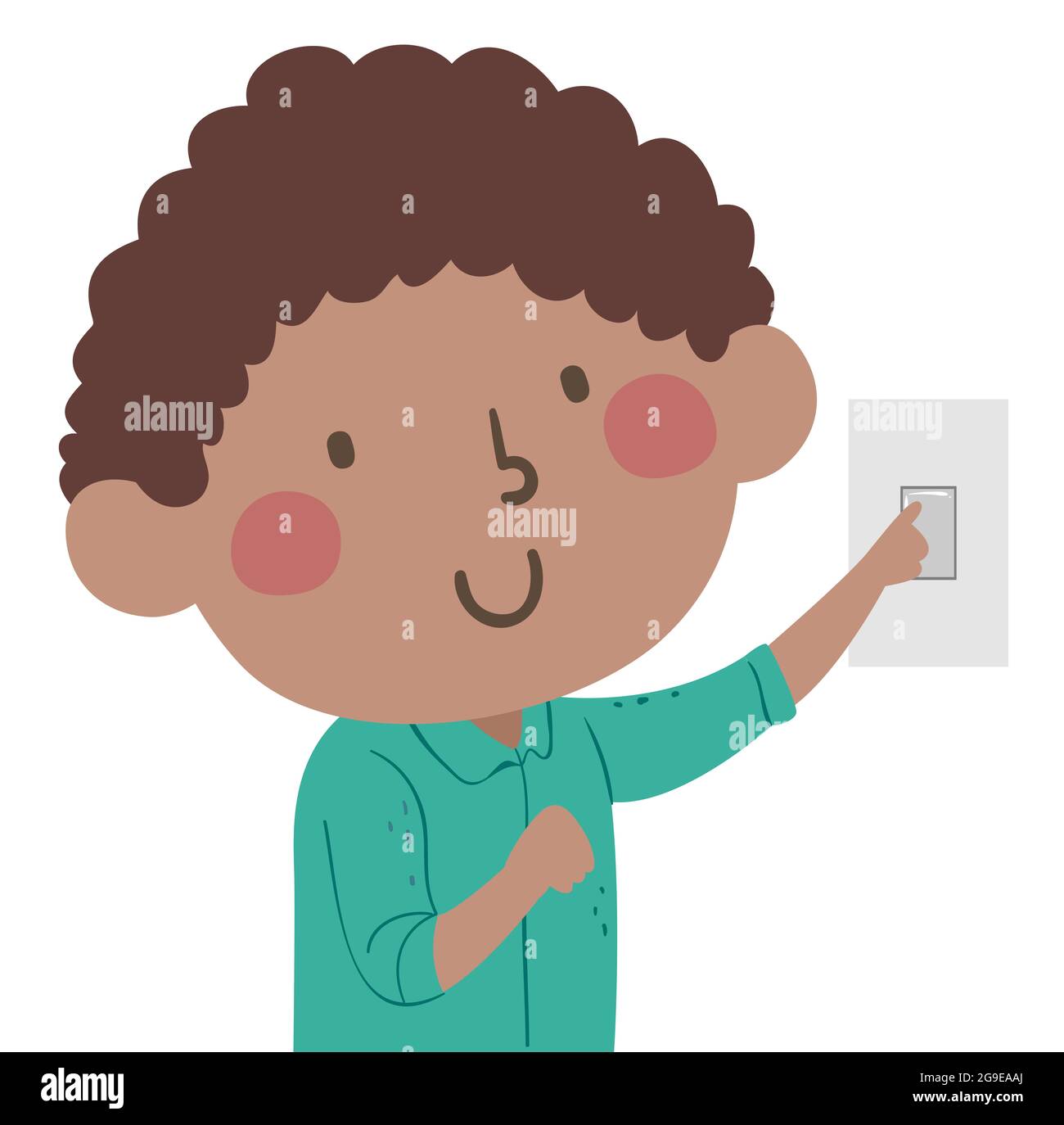 Illustration of a Kid Boy Switching Light Off in Classroom as Energy ... Illustration of a Kid Boy Switching Light Off in Classroom as Energy ...