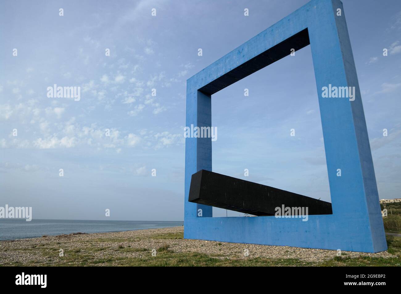 culture and art in Sicily contemporary sculpture of "Fiumara d'Arte ...
