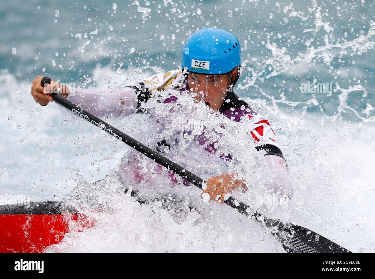 Tokyo, Japan. 26th July, 2021. Lukas Rohan of the Czech Republic ...