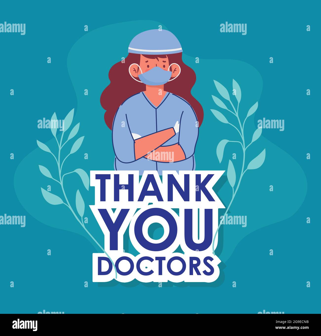 Doctor appreciation Stock Vector Images - Alamy