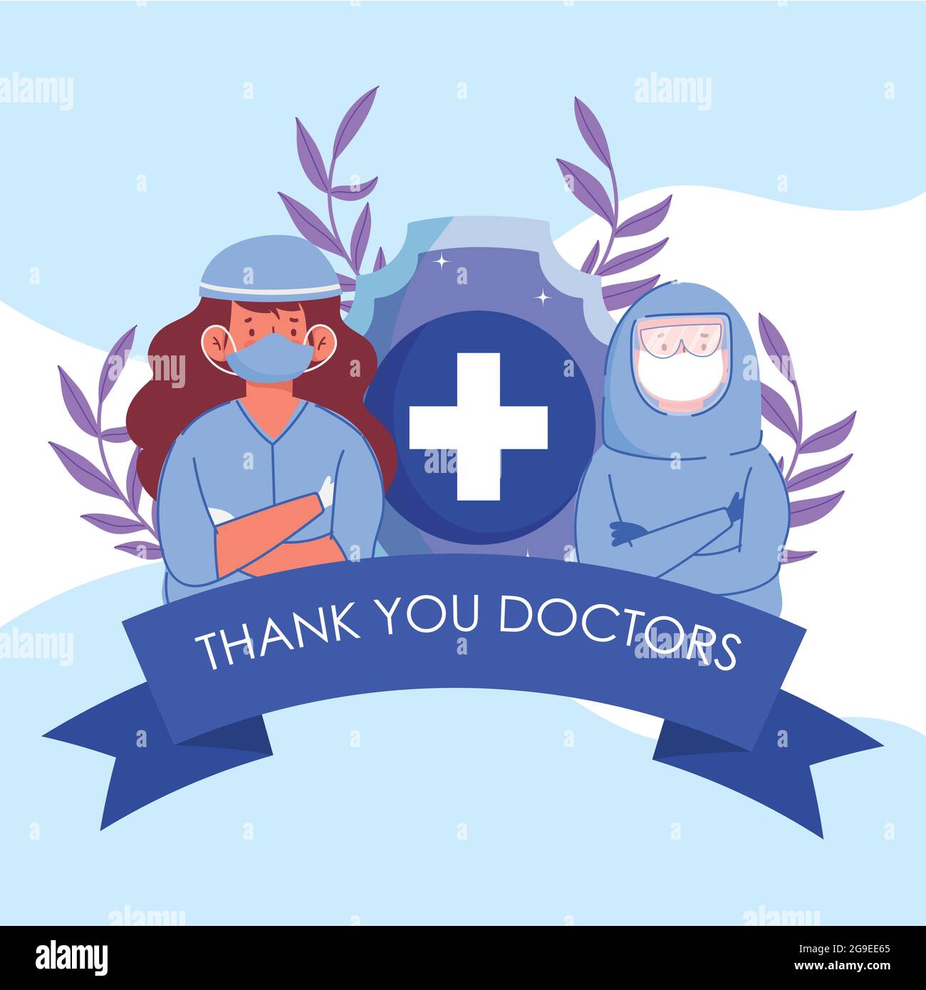 thank you doctor text Stock Vector Image & Art - Alamy