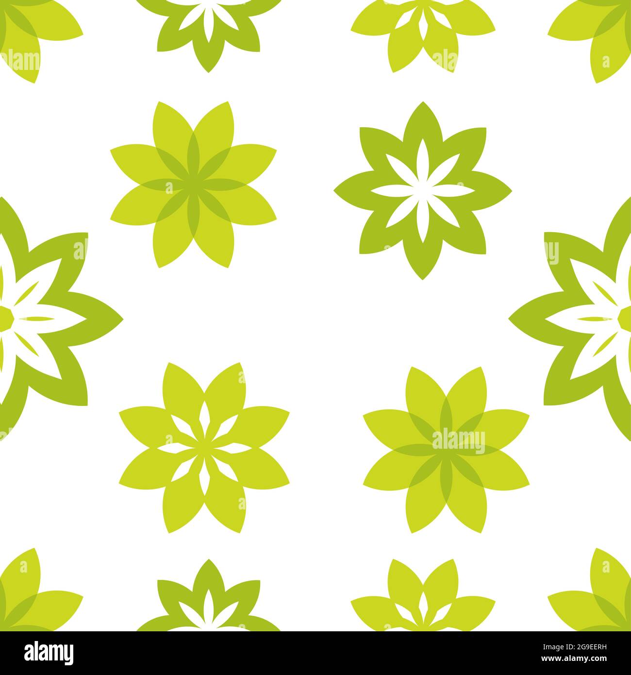 flower seamless pattern. beautiful flower petals vector illustration ...