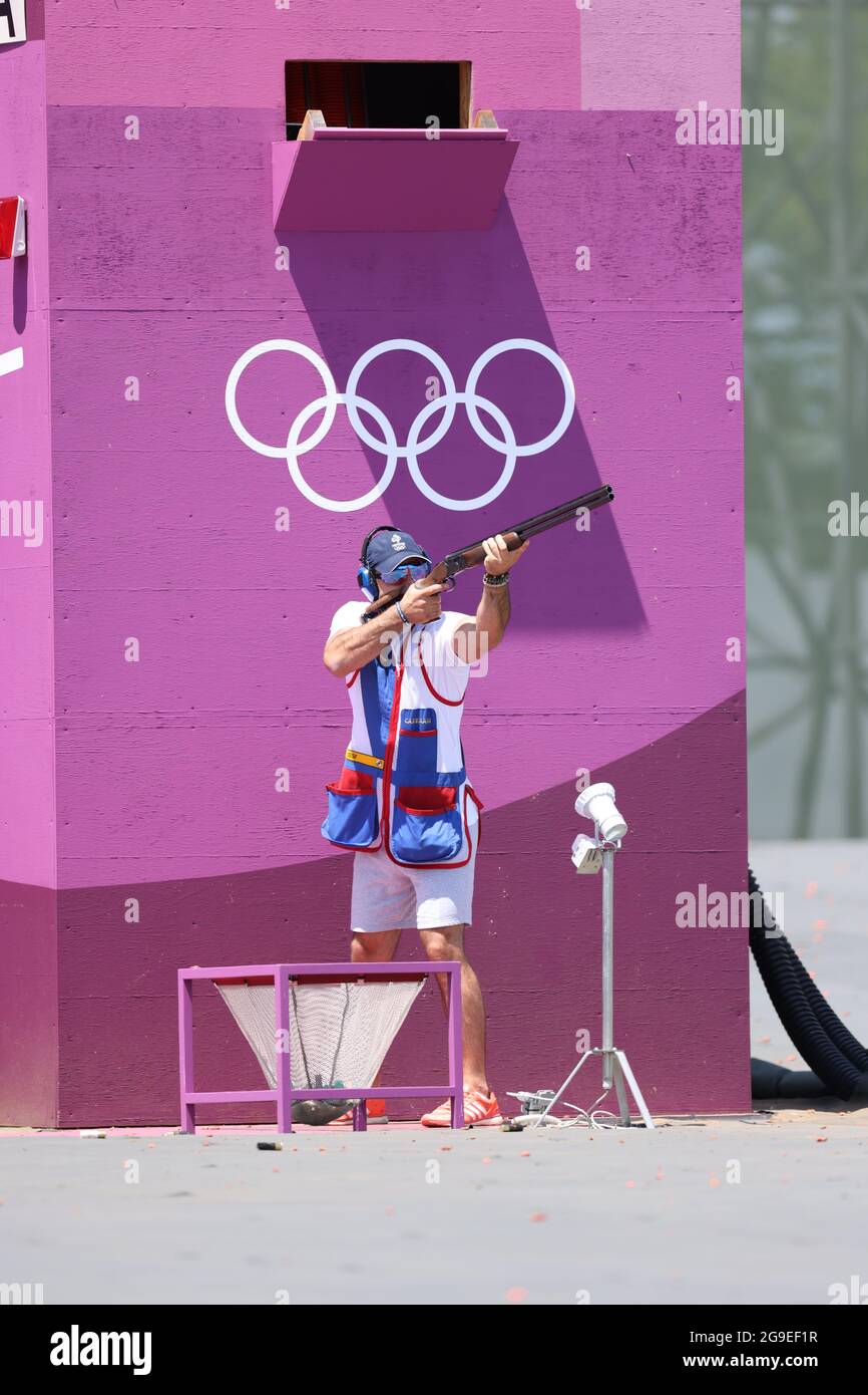 Tokyo, Japan. 26th July, 2021. Tokyo, Japan. 25th July, 2021. DELAUNAY ...