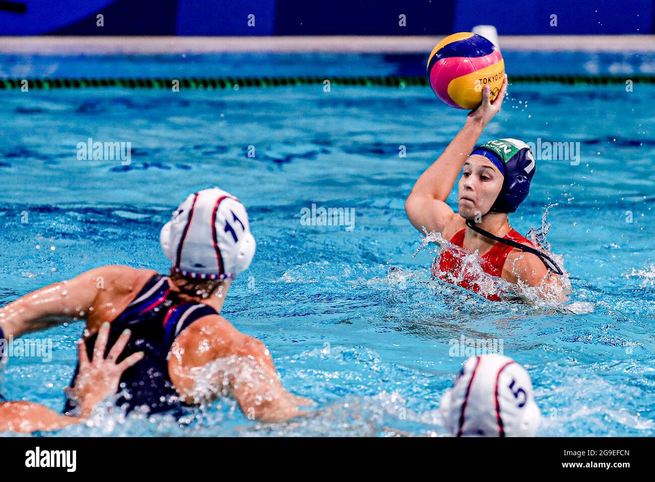TOKYO, JAPAN - JULY 26: Anna Illes of Hungary during the Tokyo 2020 ...