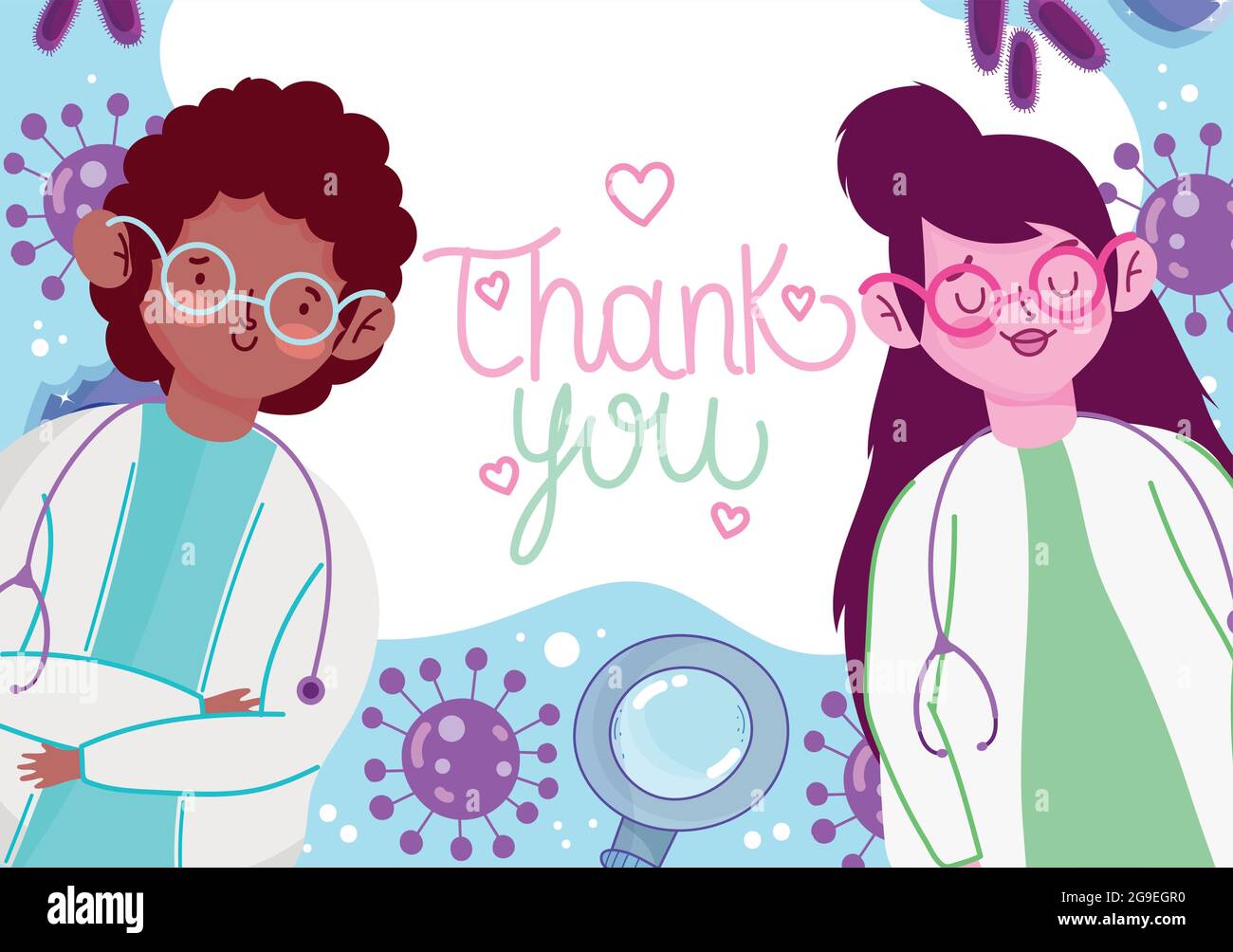 thanks you doctors Stock Vector Image & Art - Alamy