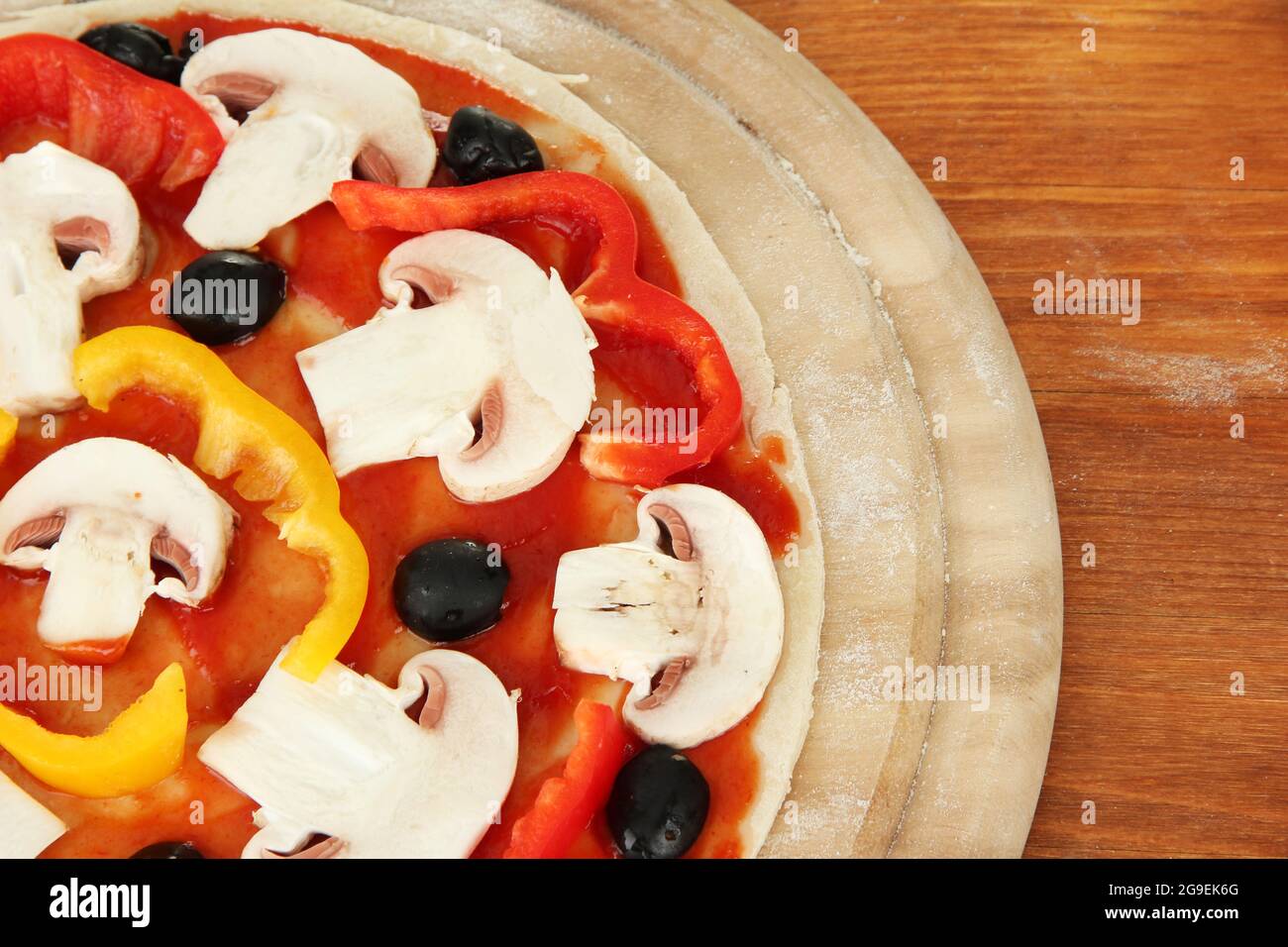 process of making pizza Stock Photo - Alamy
