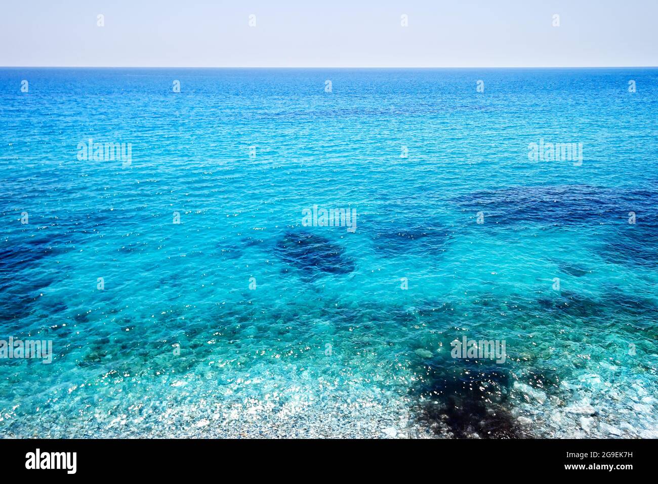 Beautiful summer sea Stock Photo - Alamy