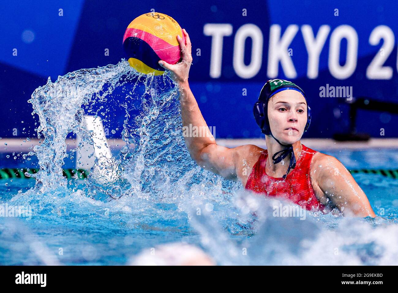 TOKYO, JAPAN - JULY 26: Anna Illes of Hungary during the Tokyo 2020 ...